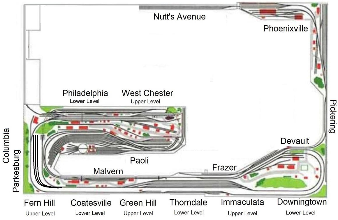Pennsylvania Railroad Track Diagrams The Central Pennsylvania